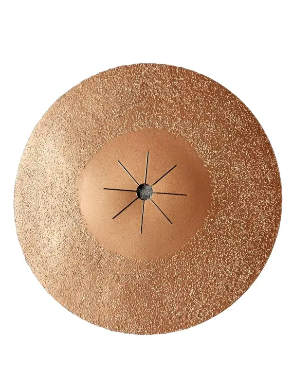 17 Inch or 43 cm Double-Sided STR Floor Sanding Disc Copper
