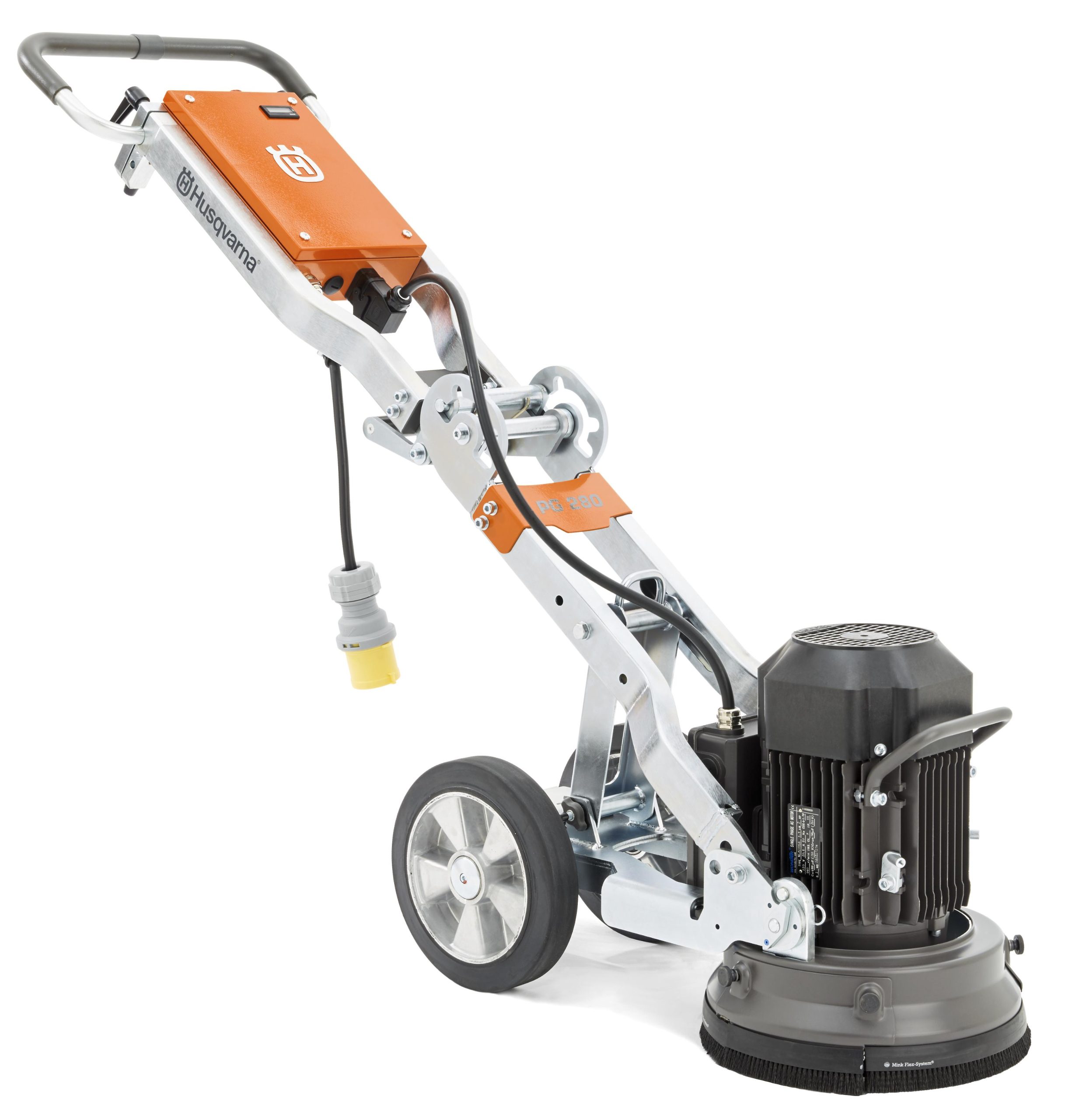 Husqvarna PG280 110 v single headed diamond floor grinder