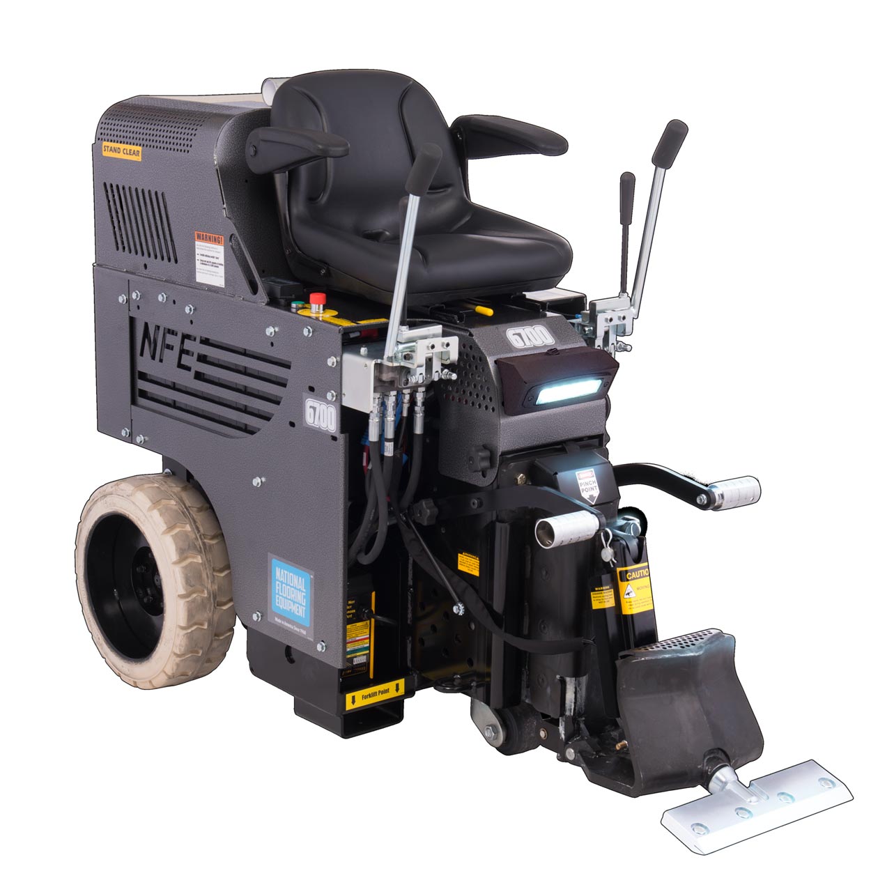 6700 Large Floor stripper, Ride On Machine HIRE